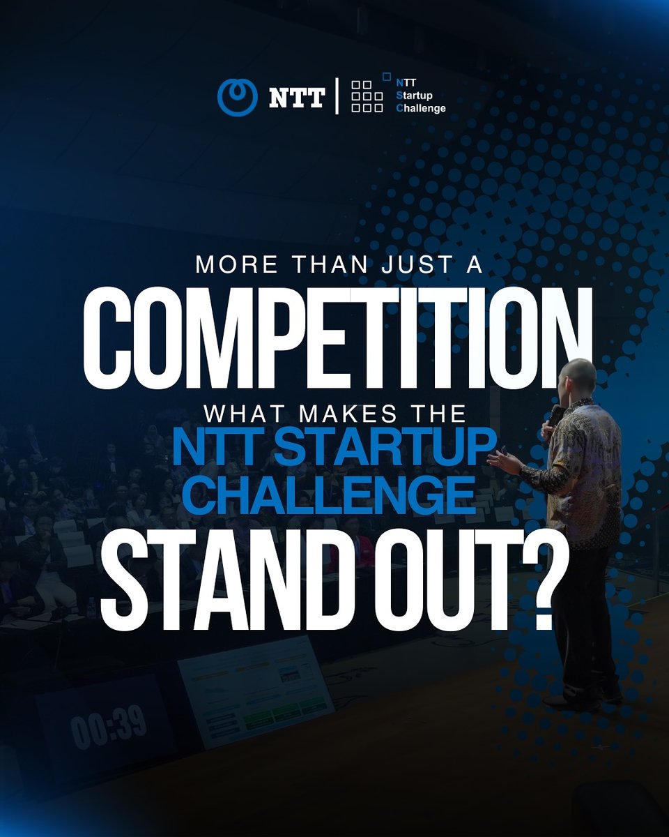 Meet NTT Startup Challenge | NTT Tech talk salon 2025